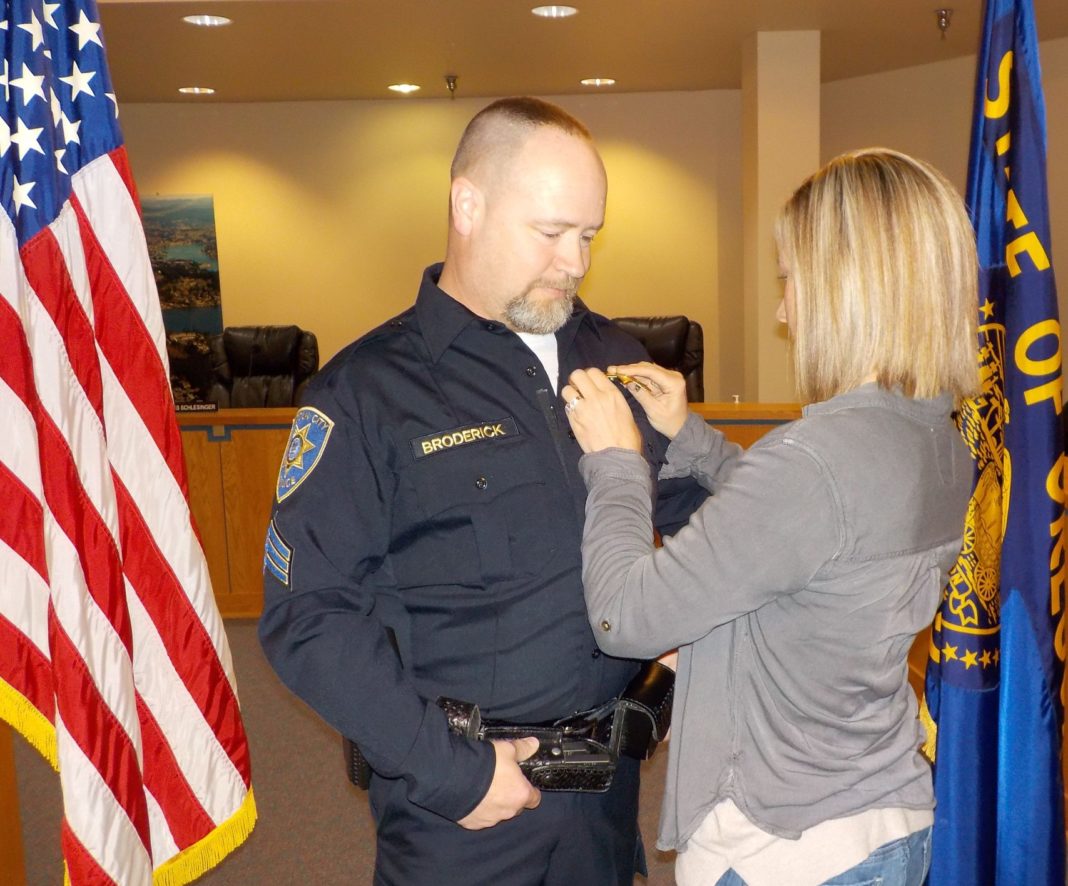 David Broderick - Newly promoted Sergeant on the case
