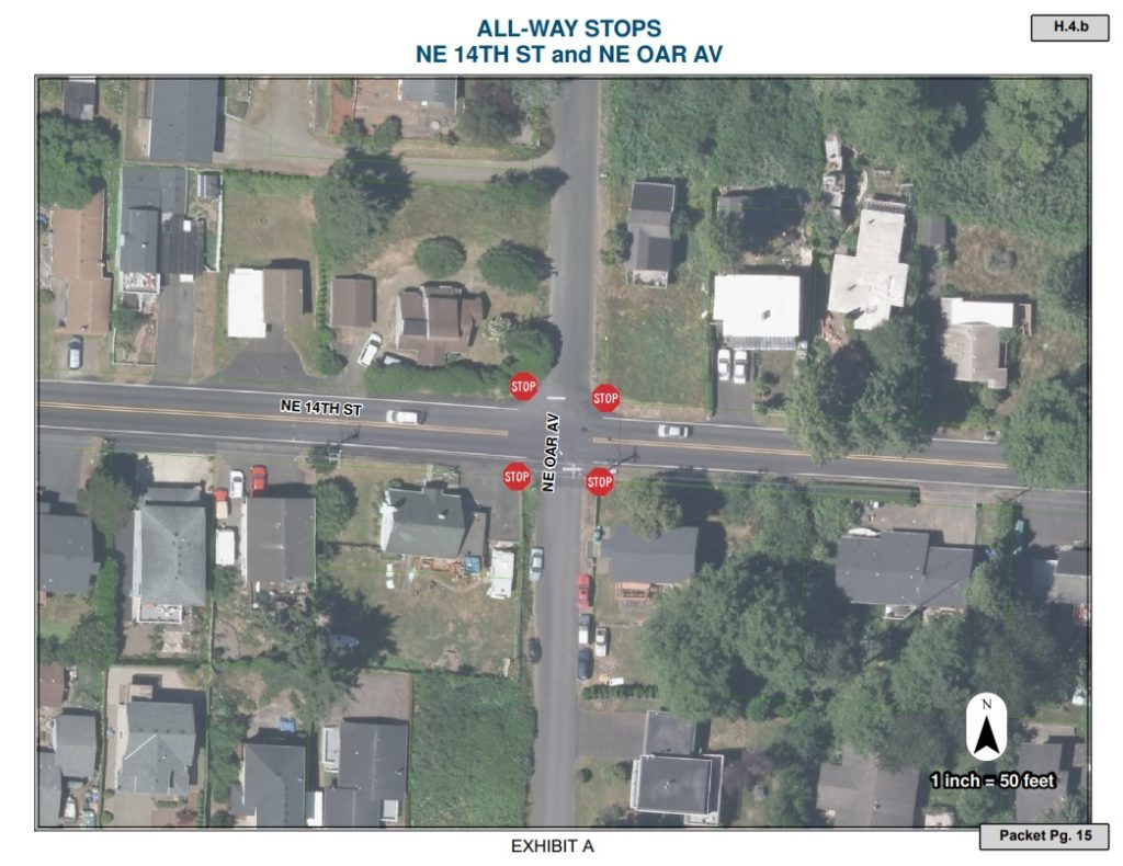 Lincoln City planning all-way stops at three intersections