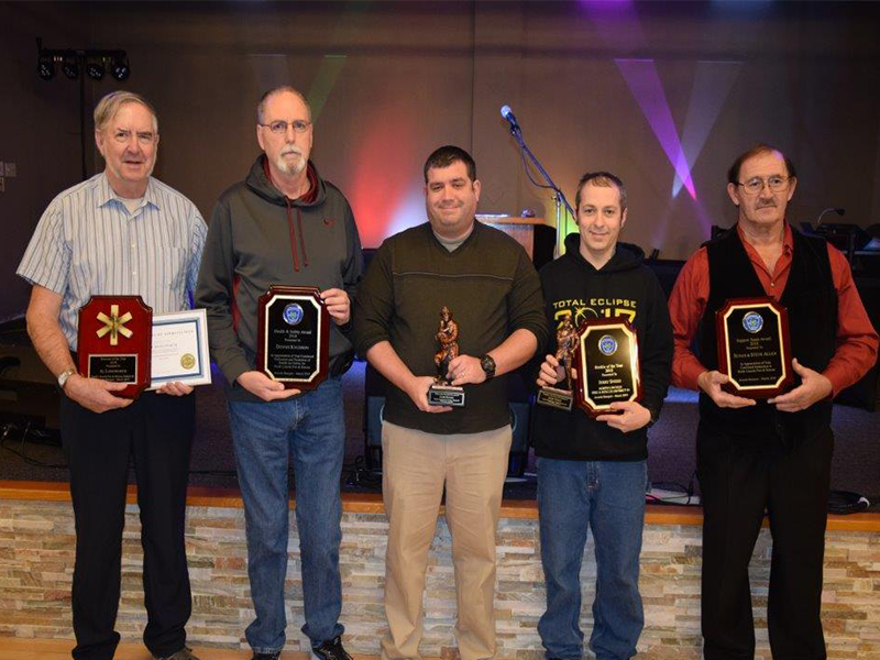Several firefighters honored for service achievements with NLFR