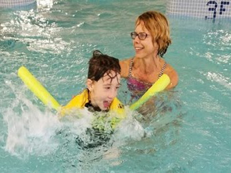 Grant allows 66 county students to enjoy adaptive swimming lessons