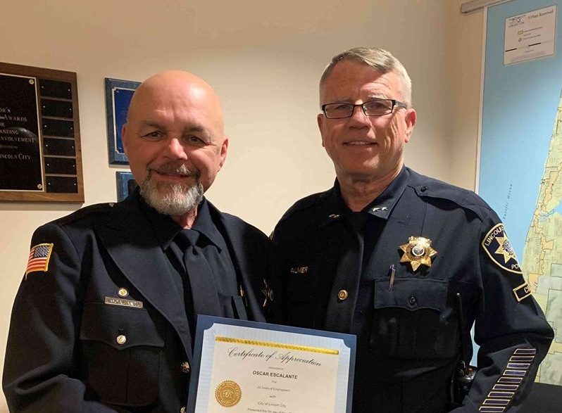 LCPD Sgt. Escalante honored for longtime service to community, kids