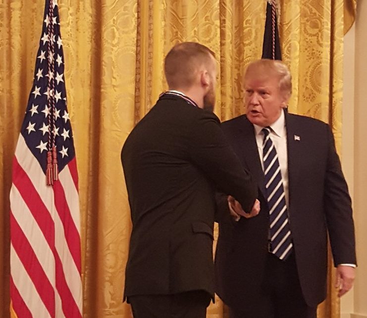 OSP officer receives nation's highest honor for public safety valor