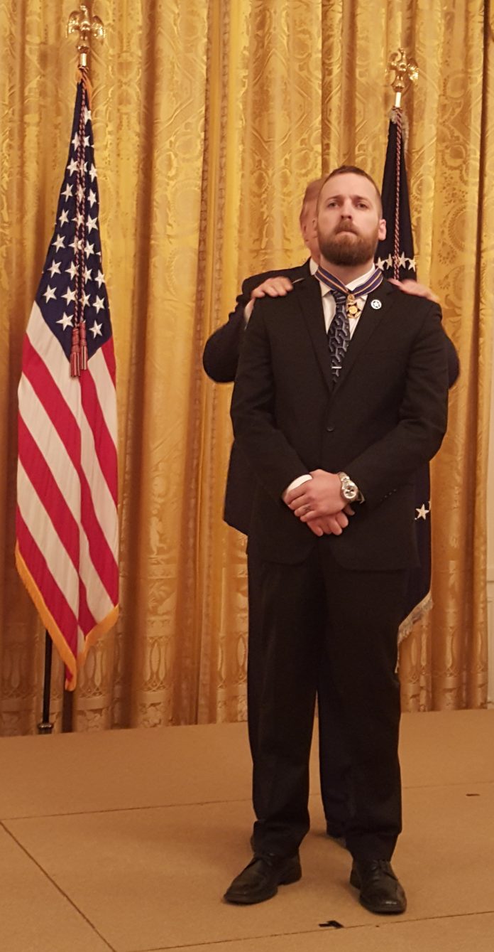 OSP officer receives nation's highest honor for public safety valor