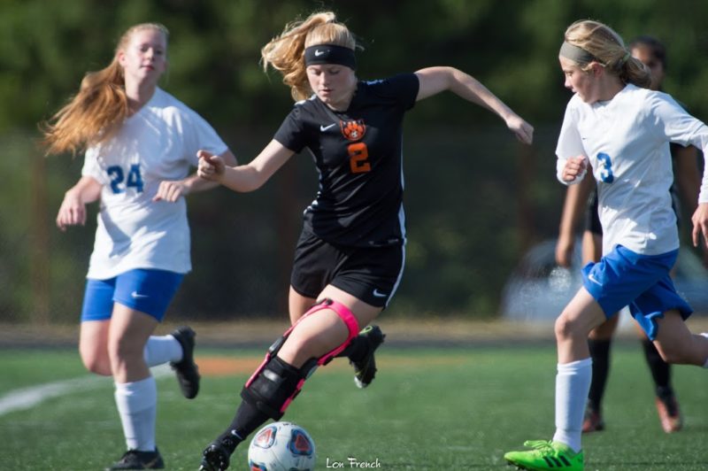 Knott returns to scoring column but Tigers drop girls soccer match